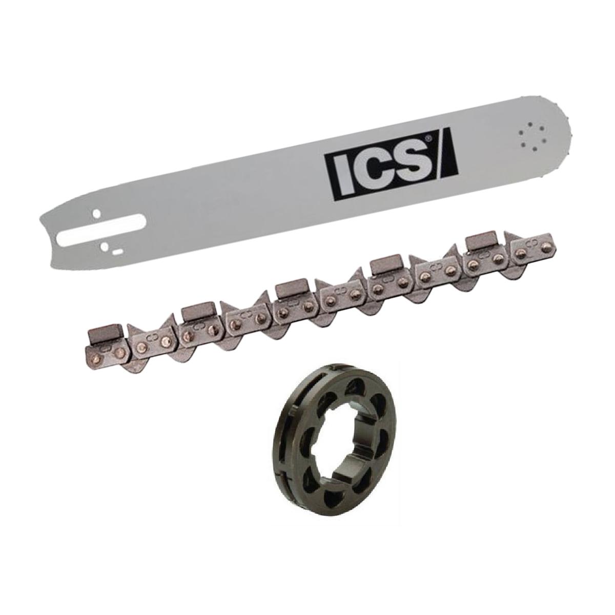 Stihl GS461 Rock Boss to ICS Bar & Chain Conversion Kit (Diamond Chain ...