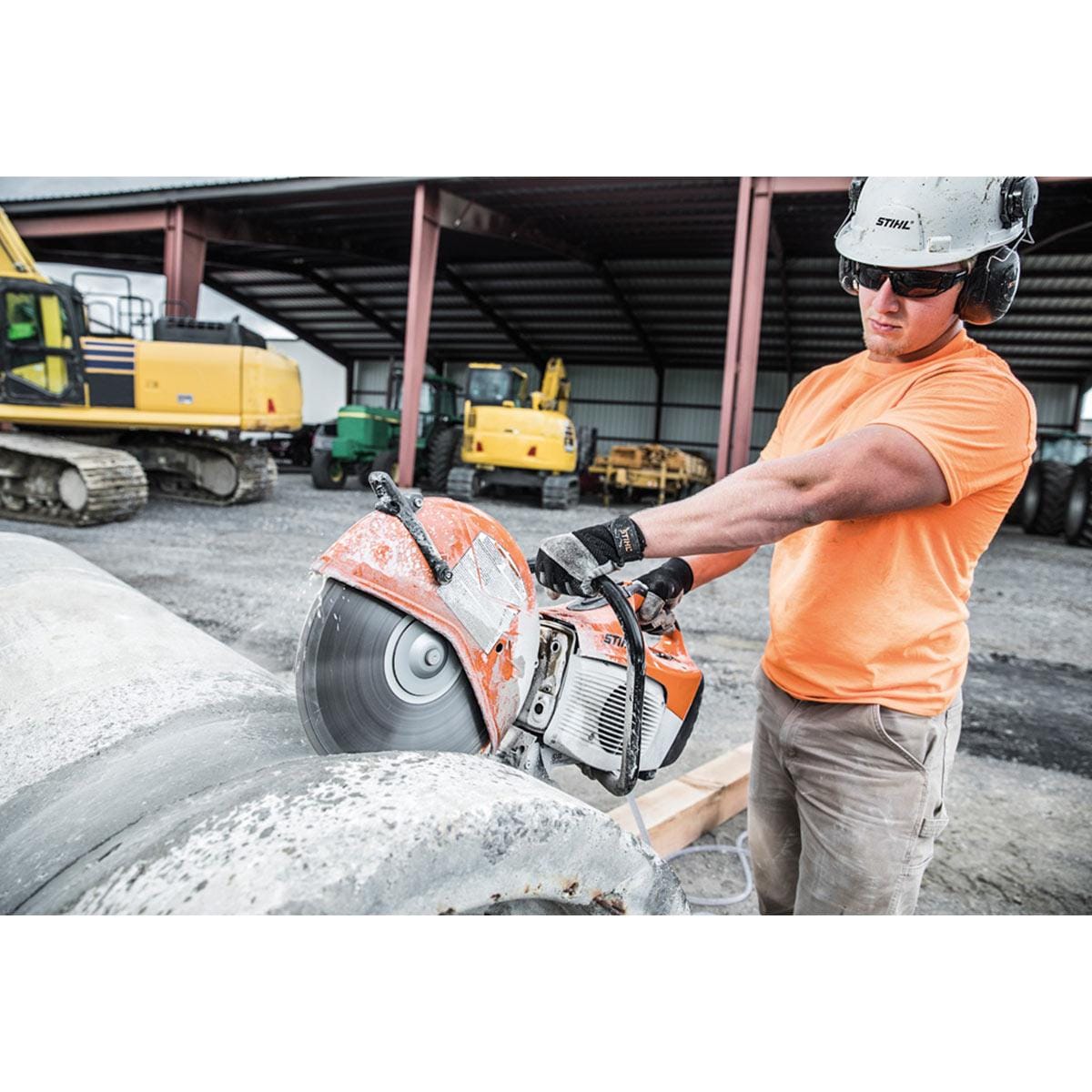 Stihl concrete saw 14 inch store
